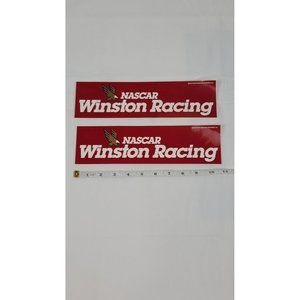 Nascar | Other | Vintage Rare 992 Nascar Winston Racing Decal Sticker W ...